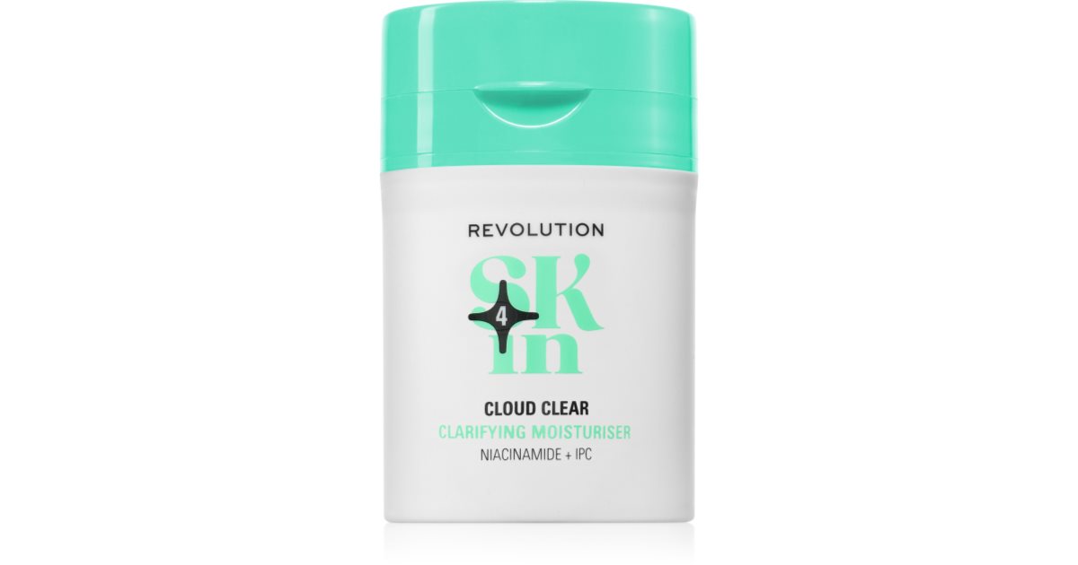 Revolution Skincare Clearly Clarify Cloud Clear crema de día nutritiva ...