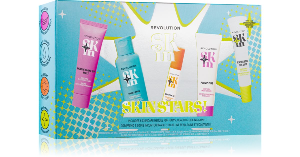 Revolution Skincare Xmas 2025 Skin Stars Gift Set for the face | notino.ie