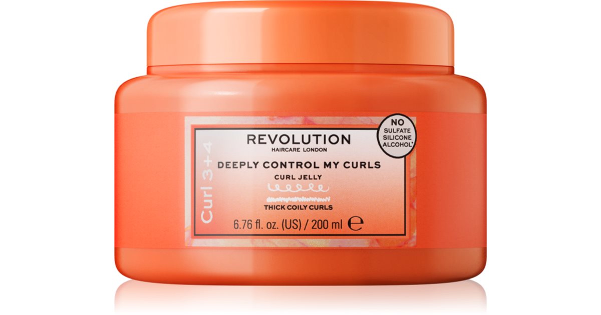 Revolution Haircare My Curls 3+4 Deeply Control My Curl Styling Jelly ...