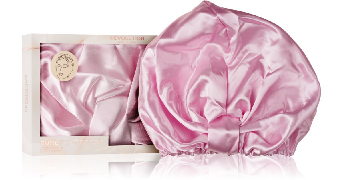 Revolution Haircare Curl Protector Satin Hair Wrap satin scarf for wavy ...
