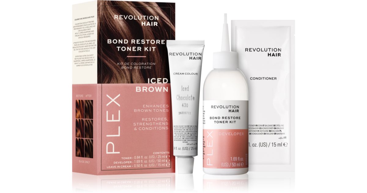 Revolution Haircare Plex Bond Restore Kit Set für eine leuchtendere ...