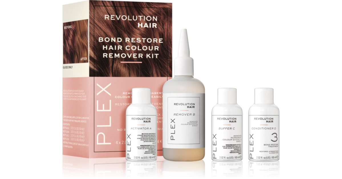 Revolution Haircare Plex Hair Colour Remover removedor de tinte para ...