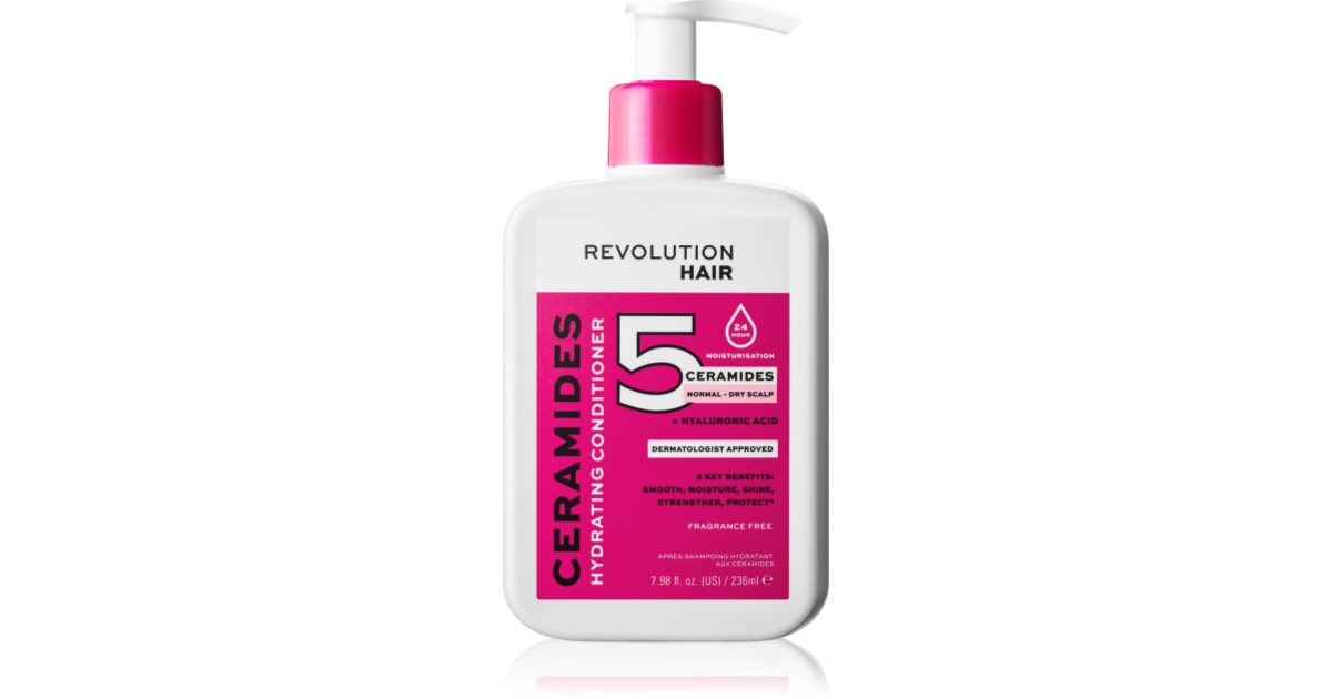 Revolution Haircare 5 Ceramides + Hyaluronic Acid moisturising ...