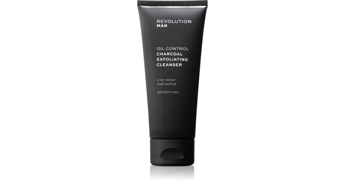 Revolution Man Charcoal пилинг и маска 2 в 1 | notino.bg