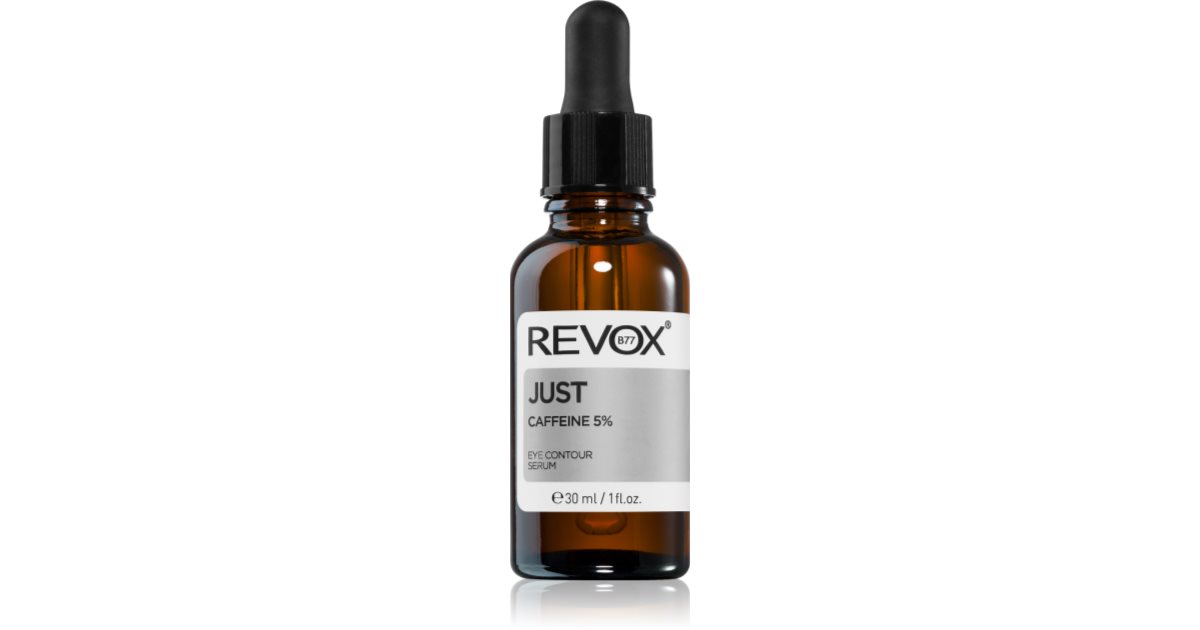 Revox B77 JUST Caffeine 5% sérum contour des yeux à la caféine | notino.fr