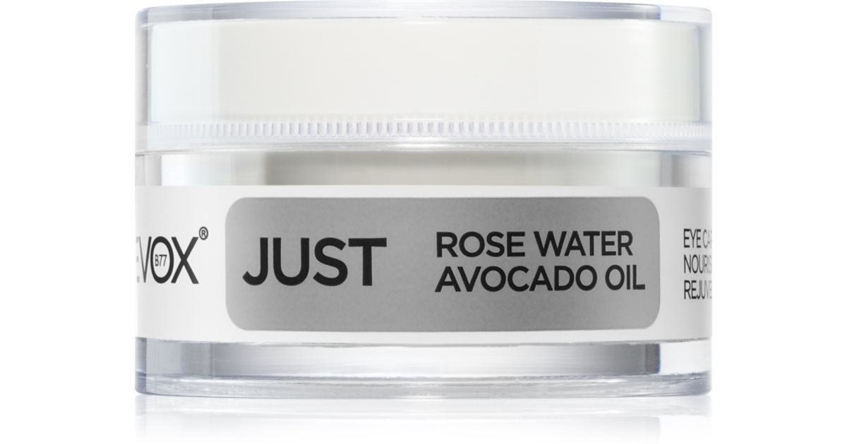 Revox B77 JUST Rose Water Avocado Oil Eye Care Nourishing Eye Cream ...