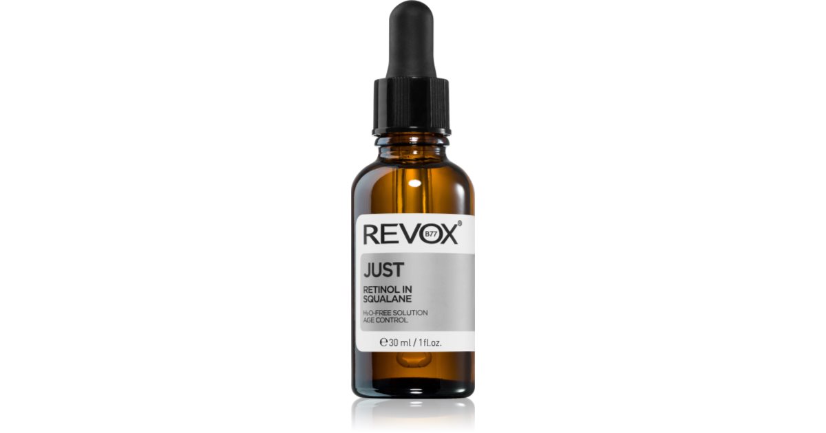 Revox B77 Just Retinol In Squalane anti-wrinkle retinol serum for face ...
