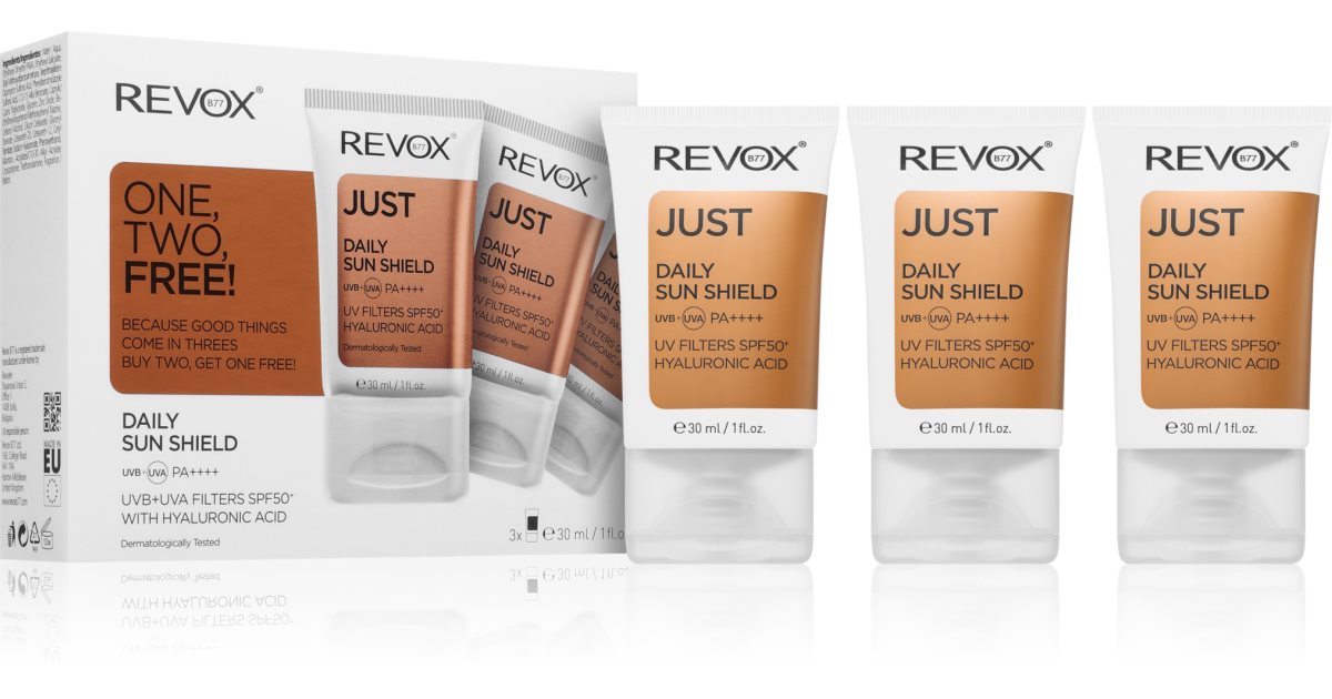 Revox B77 JUST Daily Sun Shield Protective Facial Cream SPF 50+ | notino.ie
