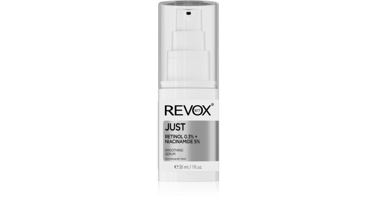 Revox B77 JUST Retinol 0.3% + Niacinamide 5% émulsion lissante ...