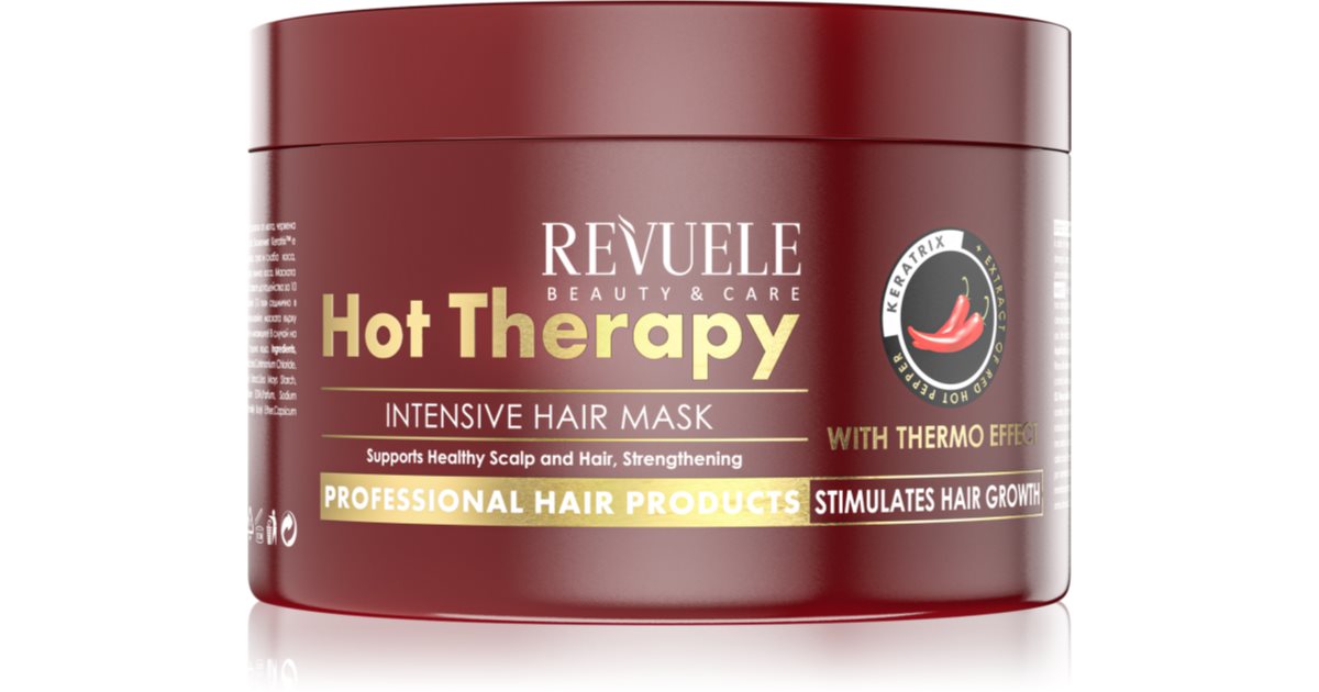 Revuele Hot Therapy Intensive Hair Mask Intensely Revitalising Face ...