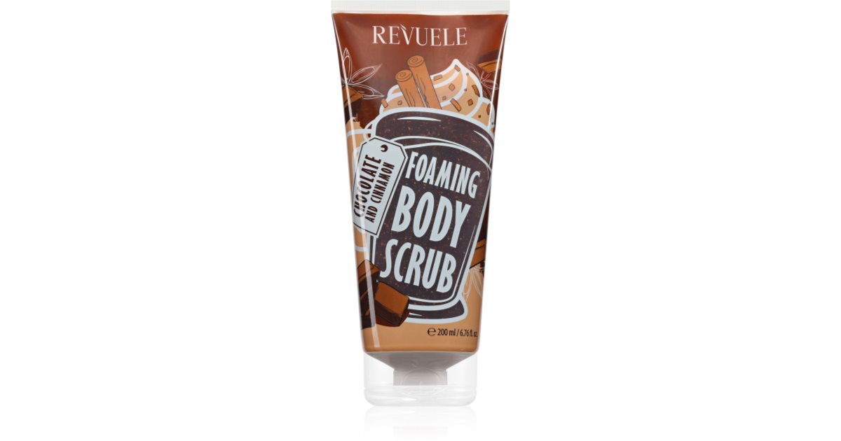 Revuele Foaming Body Scrub Chocolate and Cinnamon body scrub | notino.co.uk