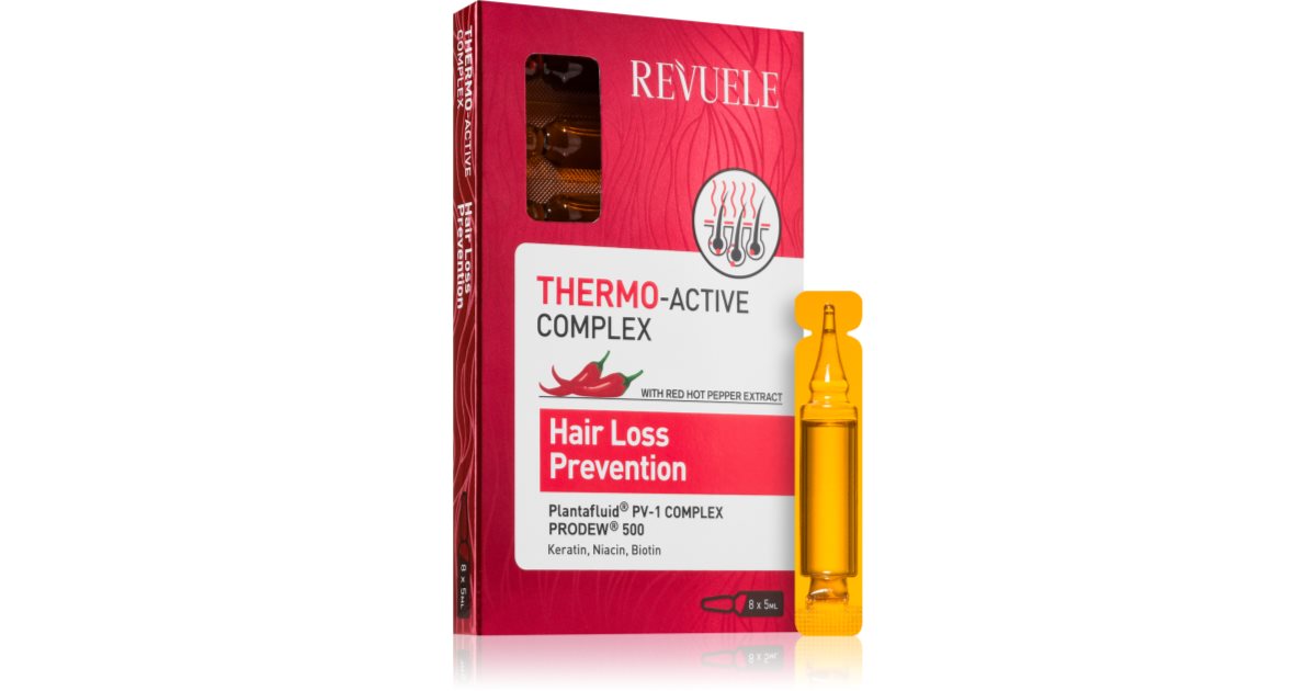 Revuele Thermo-Active Complex Hair Loss Prevention Ampule against hair ...