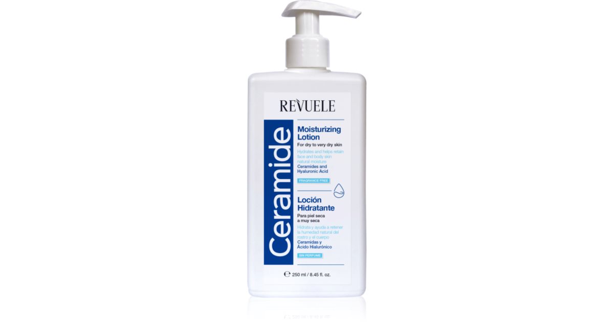 Revuele Ceramide Moisturizing Lotion hydratační mléko na tělo a obličej ...