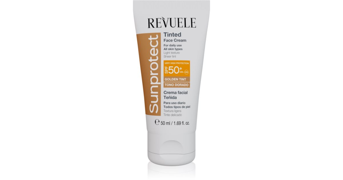 Revuele Sunprotect Tinted Face Cream тониращ защитен крем SPF 50 ...