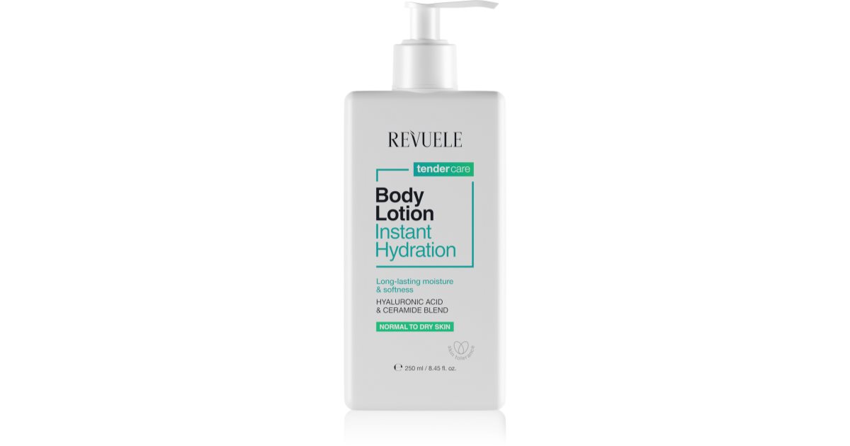 Revuele Tender Care Body Lotion Instant Hydration hydrating body lotion ...