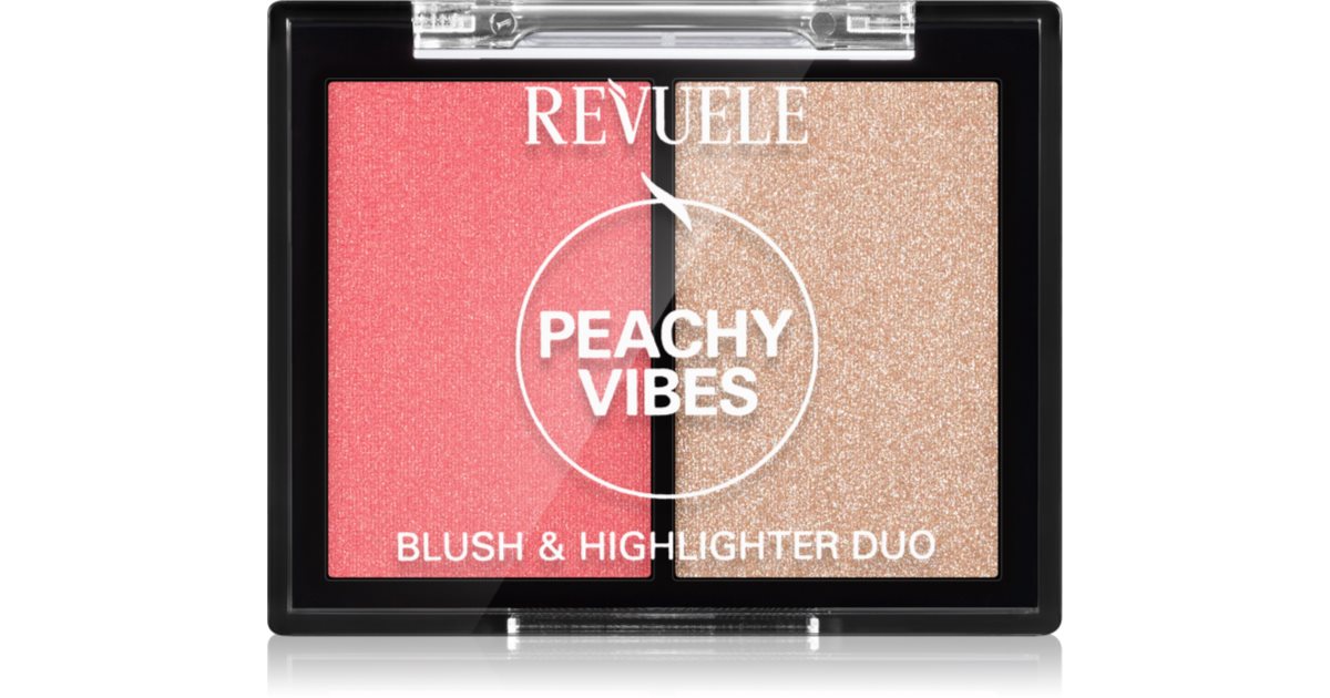 Revuele Blush & Highlighter Duo colorete con iluminador | notino.es