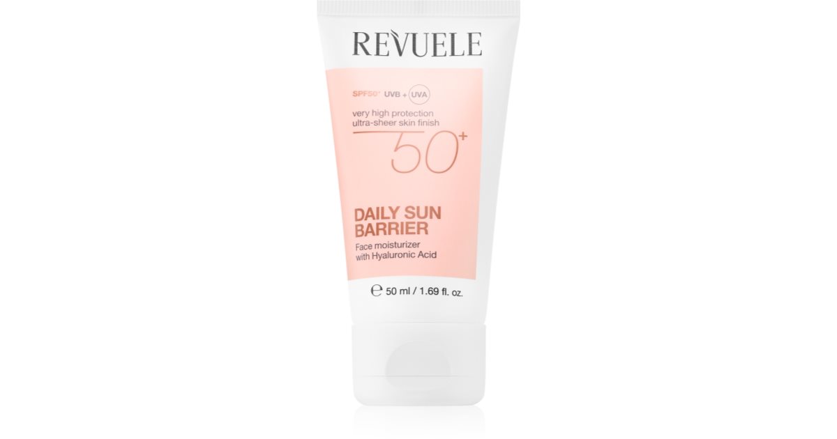 Revuele Daily Sun Barrier drėkinamasis veido kremas SPF 50+ | notino.lt