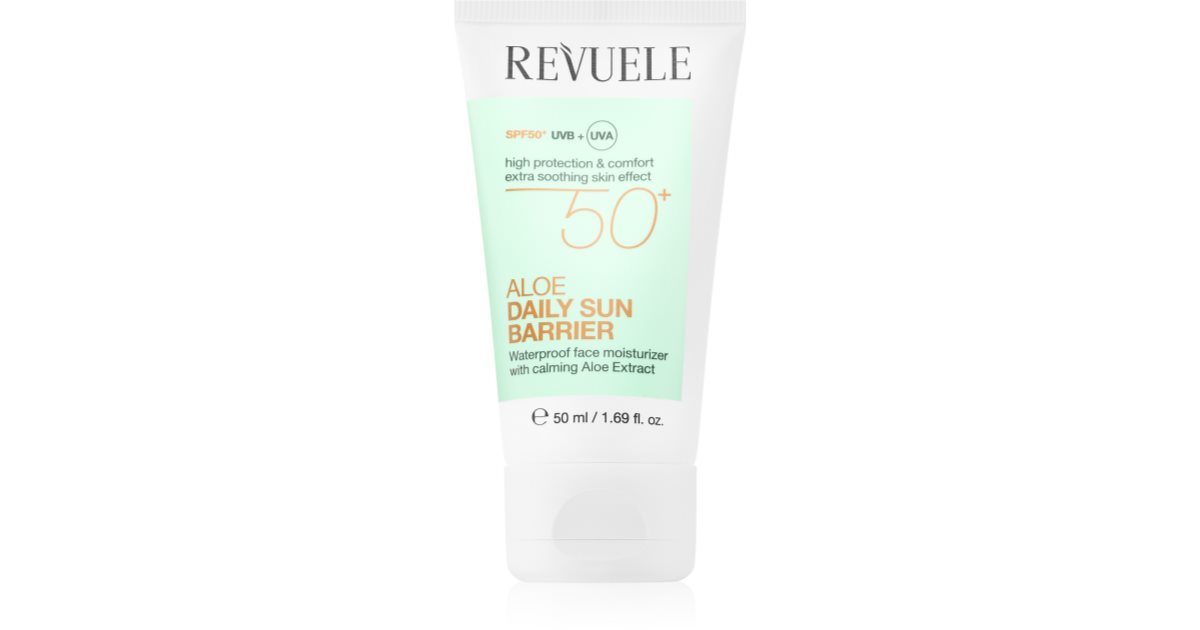 Revuele Daily Sun Barrier Aloe creme de dia calmante SPF 50+ | notino.pt