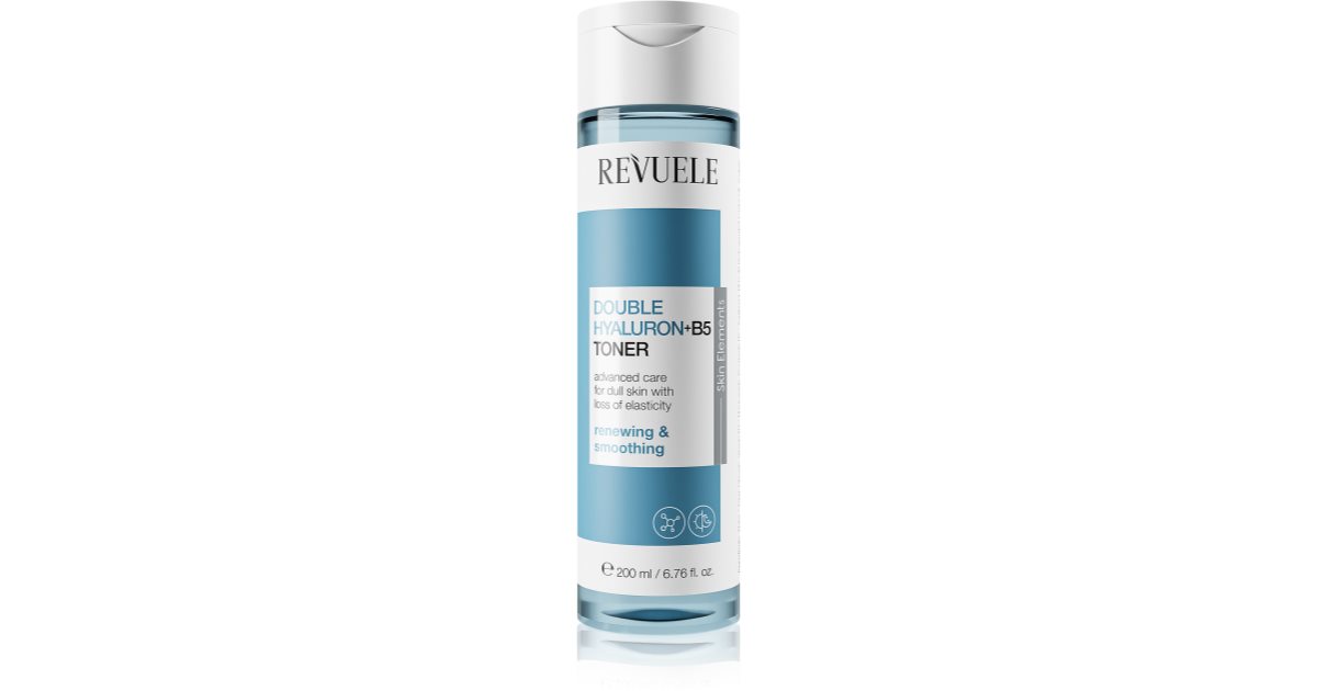 Revuele Double Hyaluron + B5 Toner lotion tonique hydratante avec effet ...