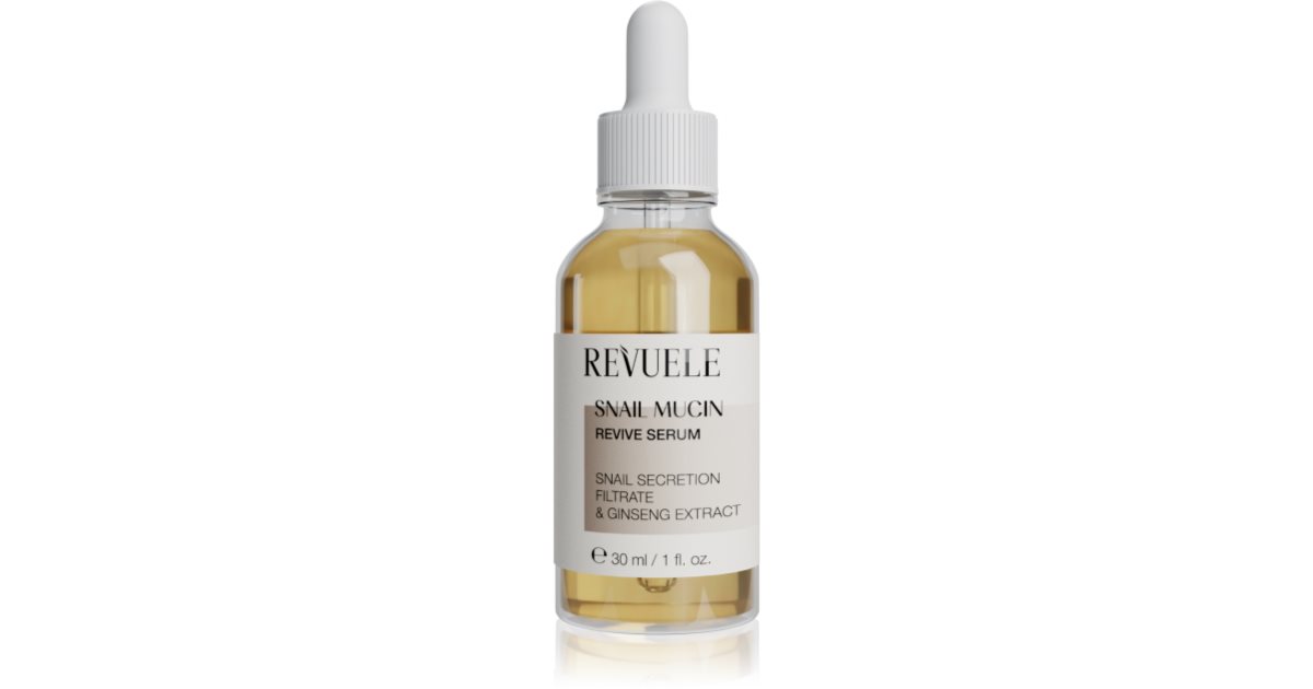 Revuele Snail Mucin Revive Serum sérum de piel regenerador con efecto ...