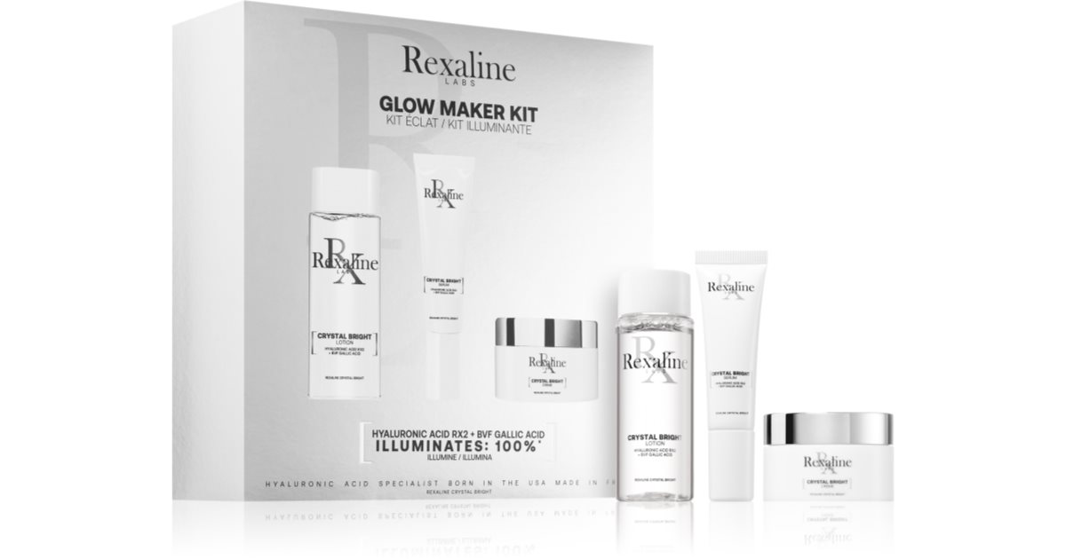 Rexaline Glow Maker Kit travel set with a brightening effect | notino.co.uk