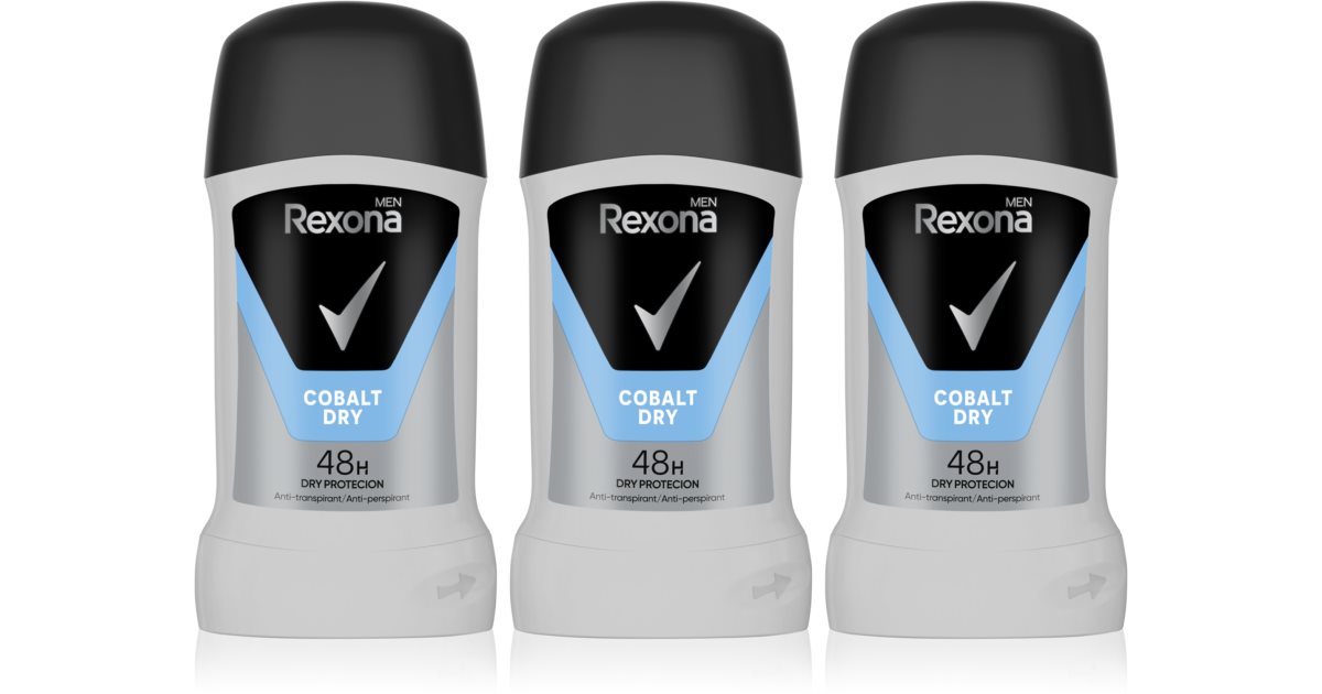 Rexona Cobalt set de desodorantes sólidos en formato ahorro | notino.es