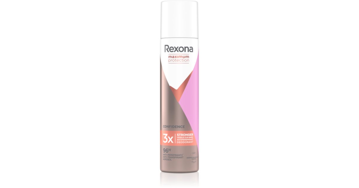Rexona Maximum Protection Confidence Antiperspirant Spray to Treat ...