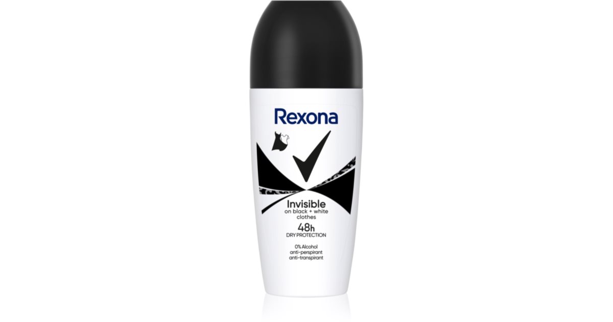 Rexona Invisible on Black + White Clothes Antitranspirant | notino.de