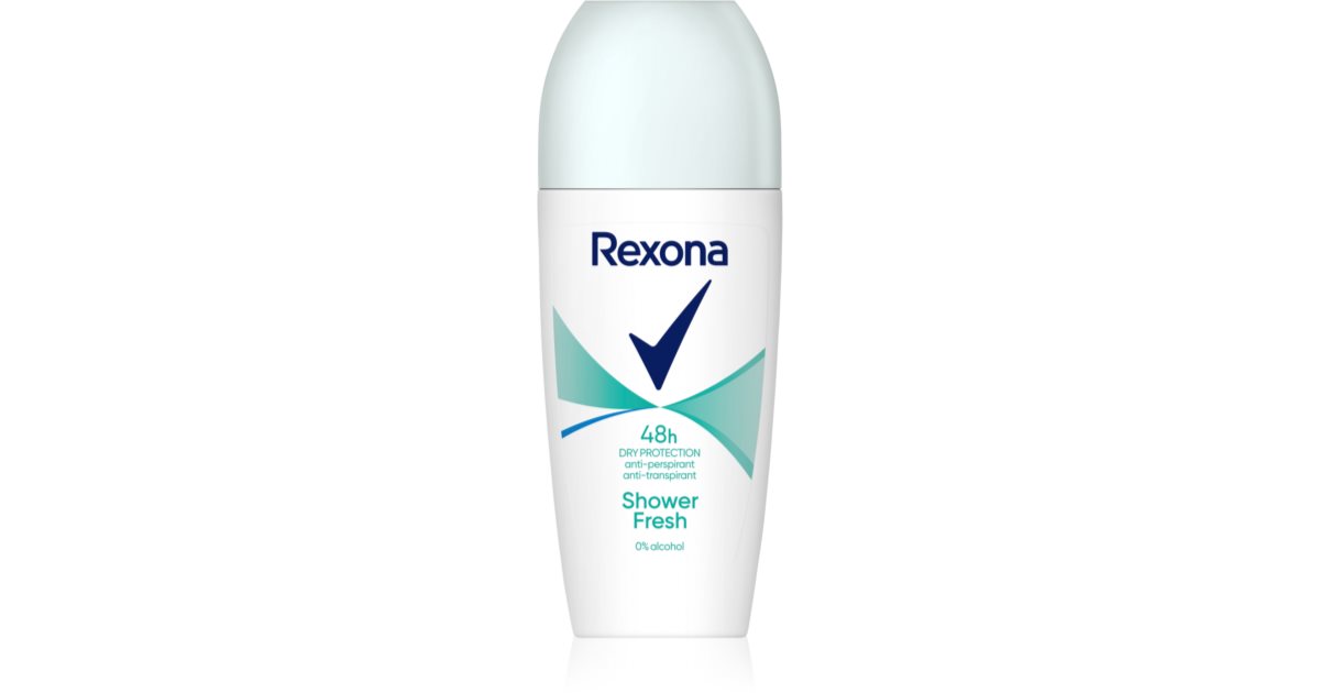 Rexona Dry Protection Shower Fresh antiperspirant roll-on | notino.co.uk