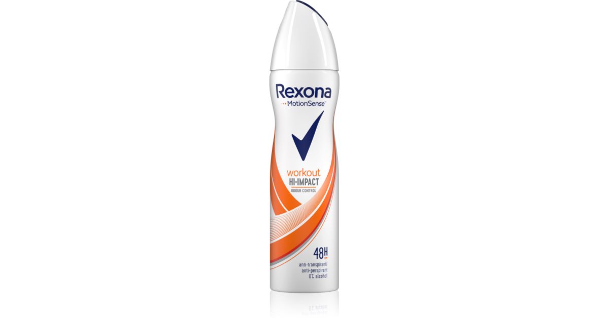 Rexona Workout Hi-Impact antyprespirant w sprayu 48 godz.