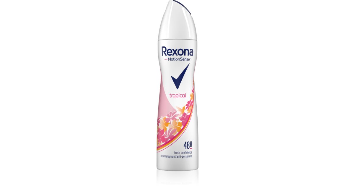 Rexona Fragrance Tropical Antitranspirant-Spray 48 Std.