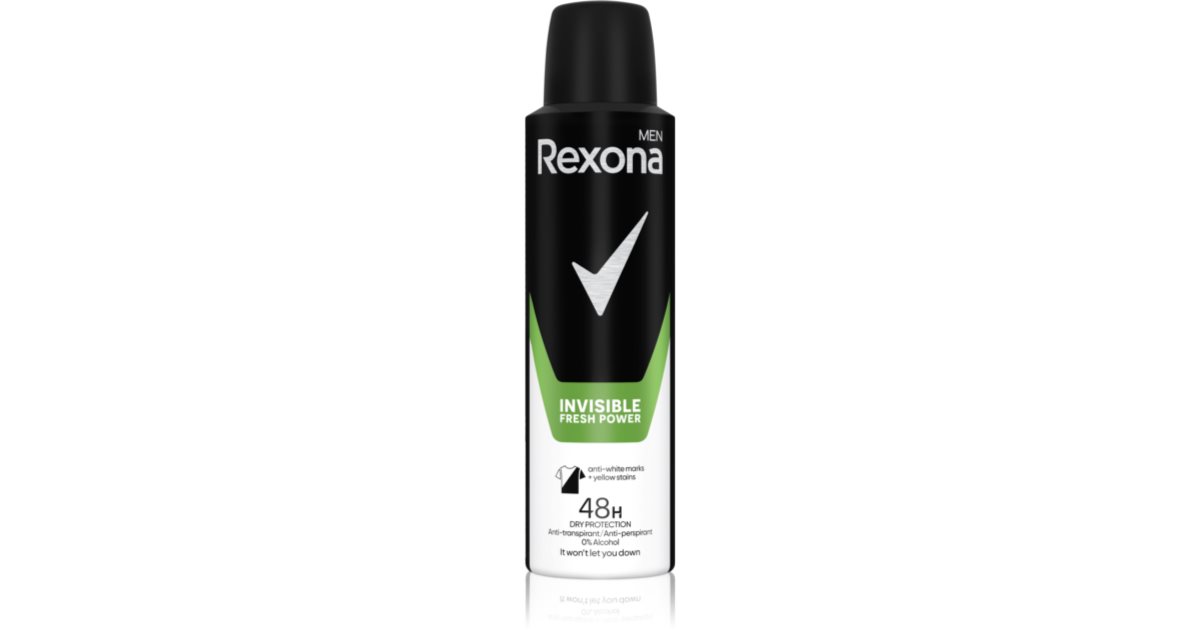 Rexona Invisible Fresh Power antitranspirante em spray para homens ...