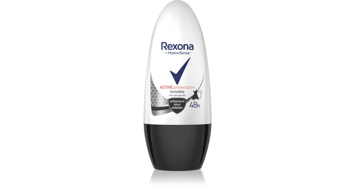 Rexona Active Protection+ Invisible Antiperspirant Roll-On without ...