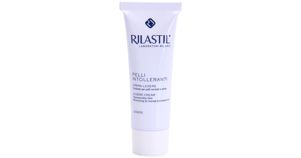 Rilastil Intolerant Skin crème légère hydratante pour peaux sensibles ...