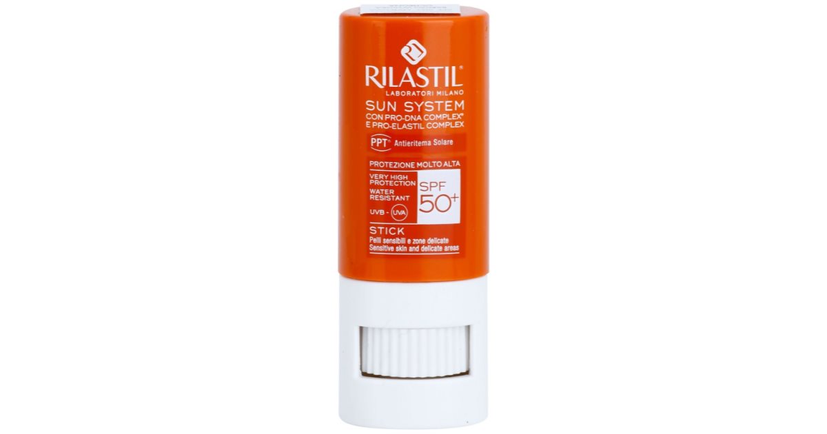 Rilastil Sun System protective balm for lips and sensitive areas SPF 50 ...