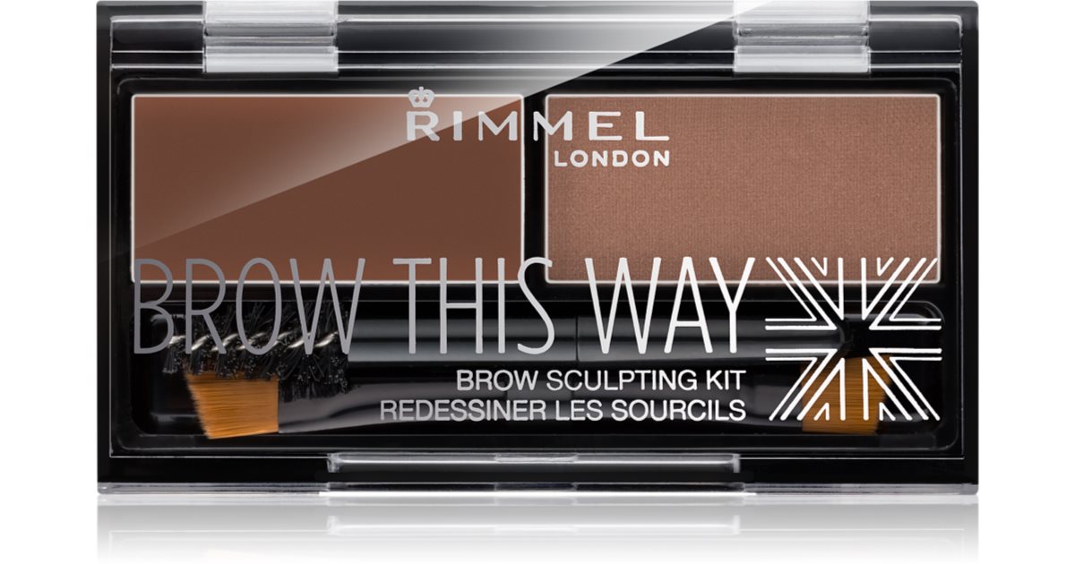 Rimmel Brow This Way eyebrow palette | notino.co.uk