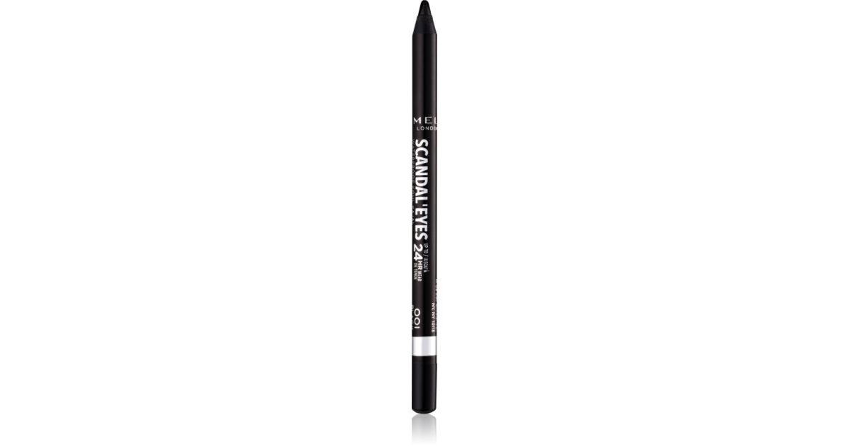 Rimmel ScandalEyes Waterproof Kohl Kajal waterproof eyeliner pencil ...