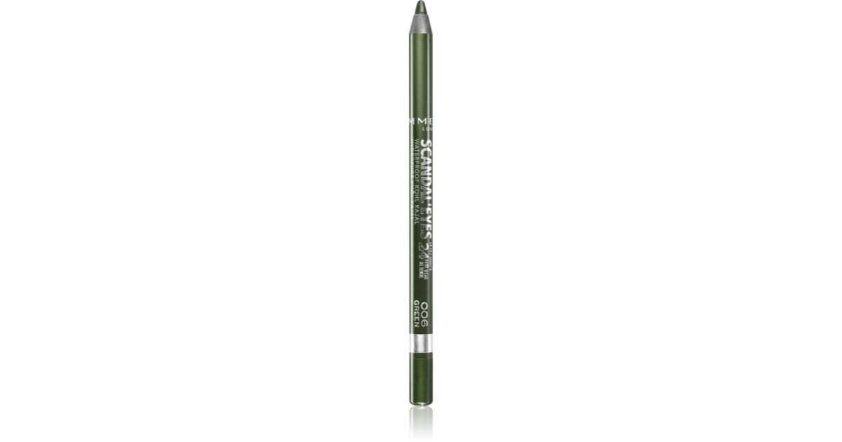 Rimmel ScandalEyes Waterproof Kohl Kajal waterproof eyeliner pencil ...
