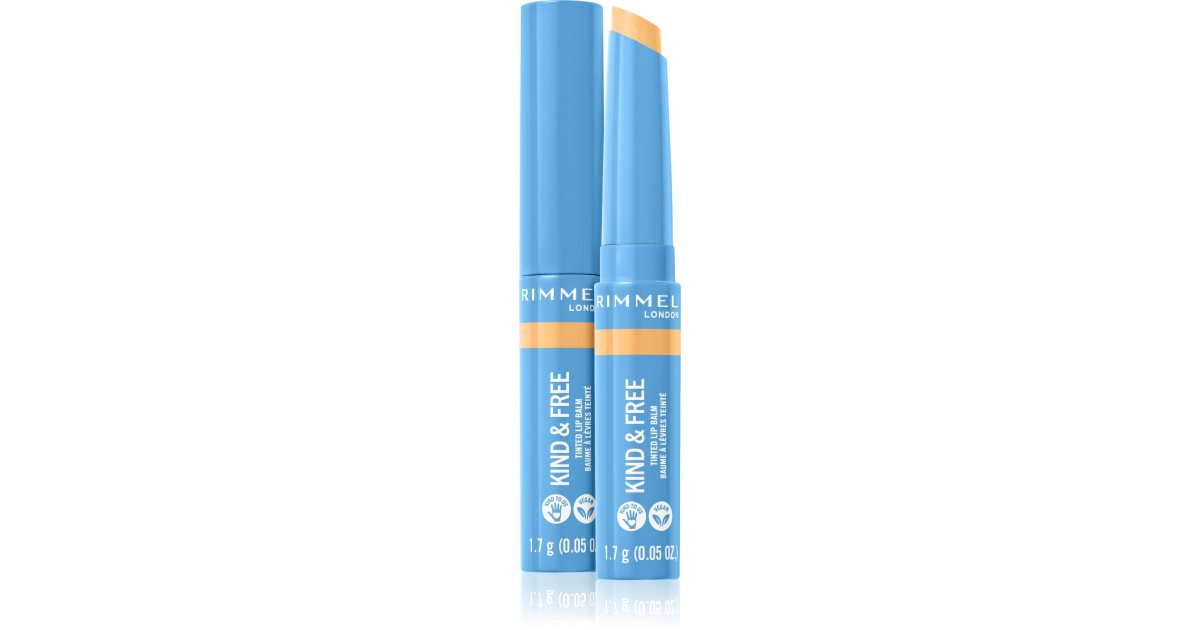 Rimmel Kind & Free balsam de buze colorat recenzie | notino.ro
