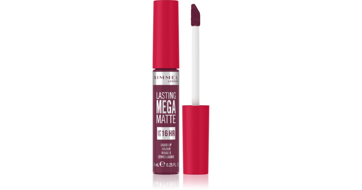Rimmel Lasting Mega Matte light liquid matt lipstick 16h | notino.co.uk