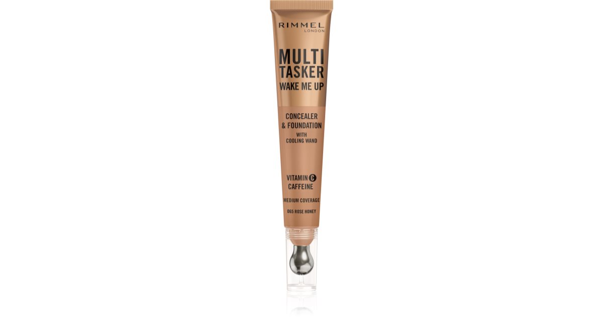 Rimmel Multi-Tasker Wake Me Up foundation and concealer with a ...