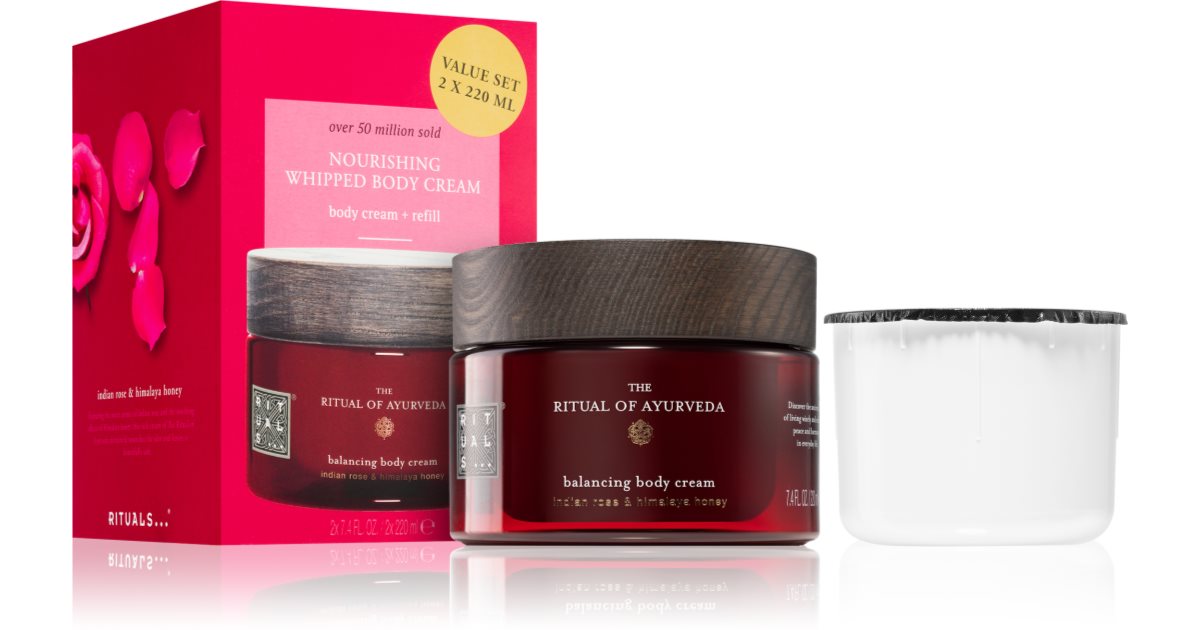RITUALS The Ritual Of Ayurveda Body Cream + one refill | notino.ie