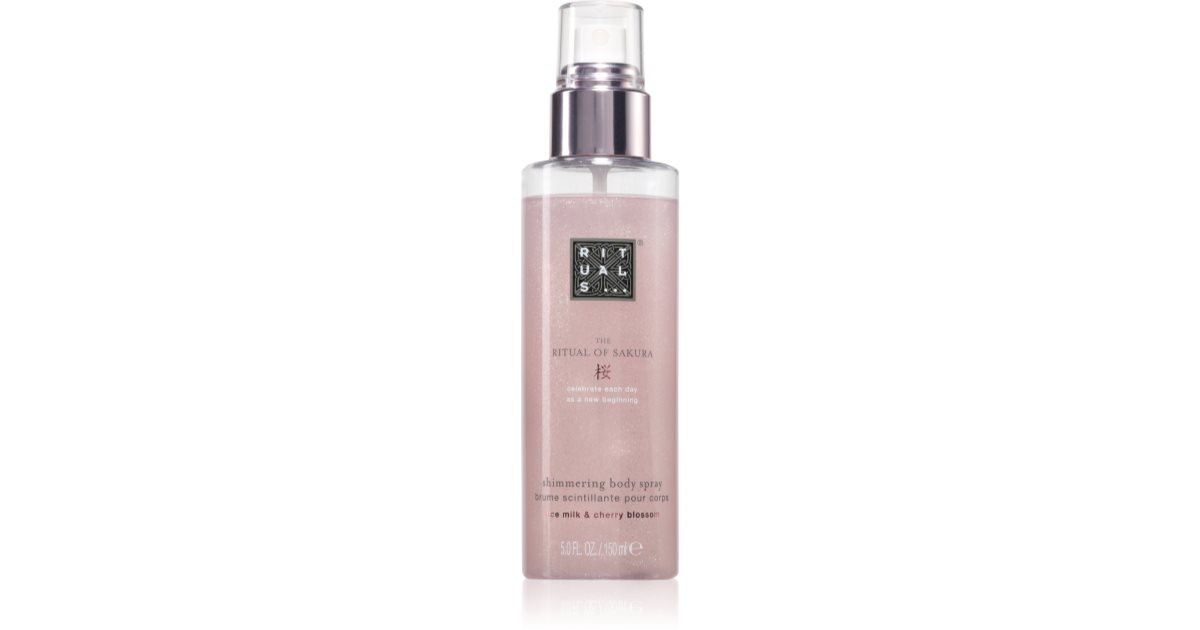 RITUALS The Ritual Of Sakura spray do ciała z brokatem