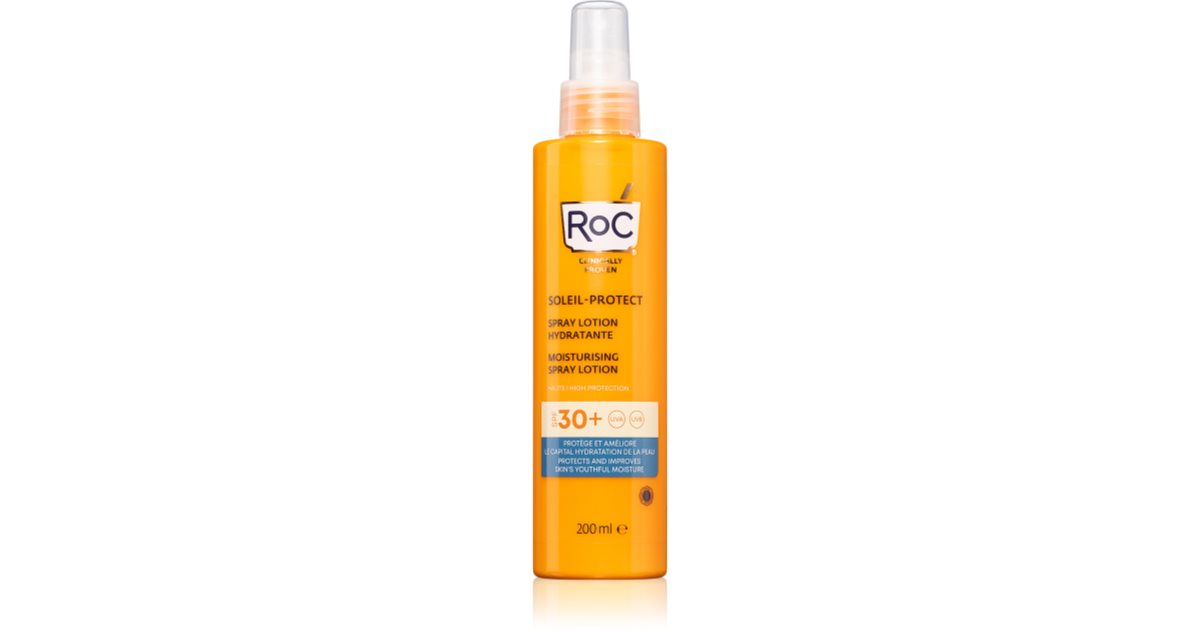 RoC Soleil Protexion+ Moisturising Spray Lotion moisturising sun spray ...