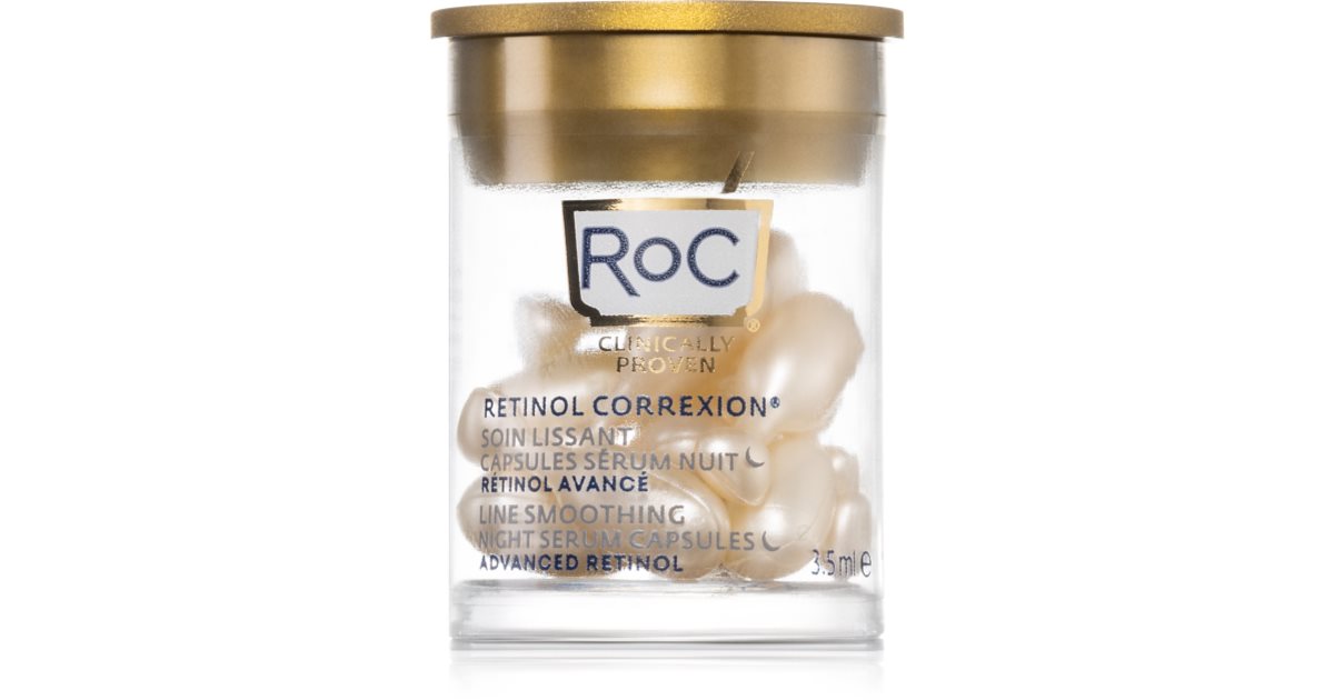 RoC Retinol Correxion Line Smoothing serum przeciwzmarszczkowe w kapsu kach