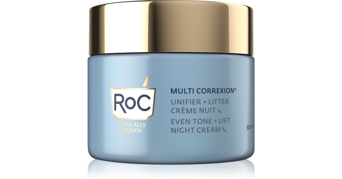 RoC Multi Correxion Even Tone + Lift Illuminating Night Cream to even ...