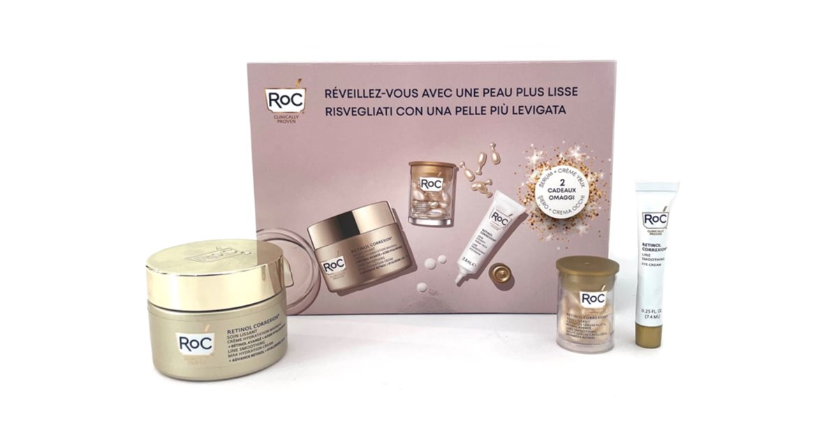 RoC Line Smoothing coffret cadeau (anti-rides) | notino.be