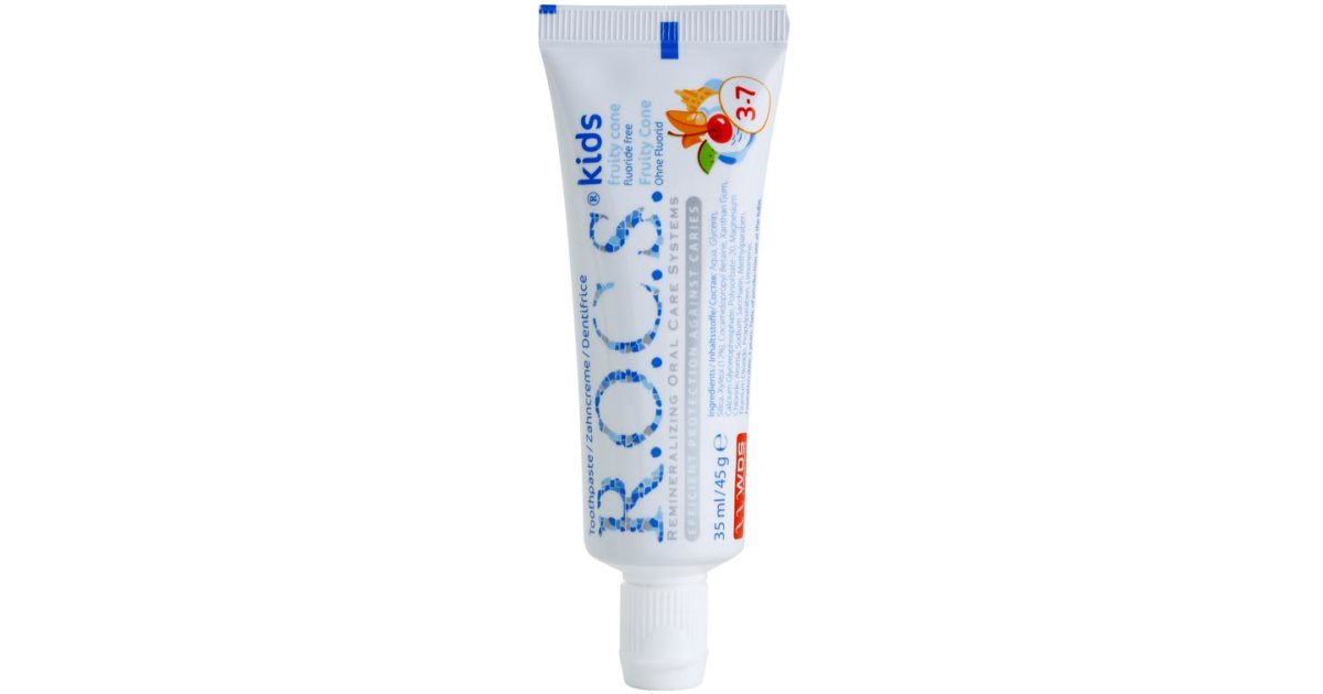 R.O.C.S. Kids Fruity Cone Toothpaste for Children | notino.co.uk