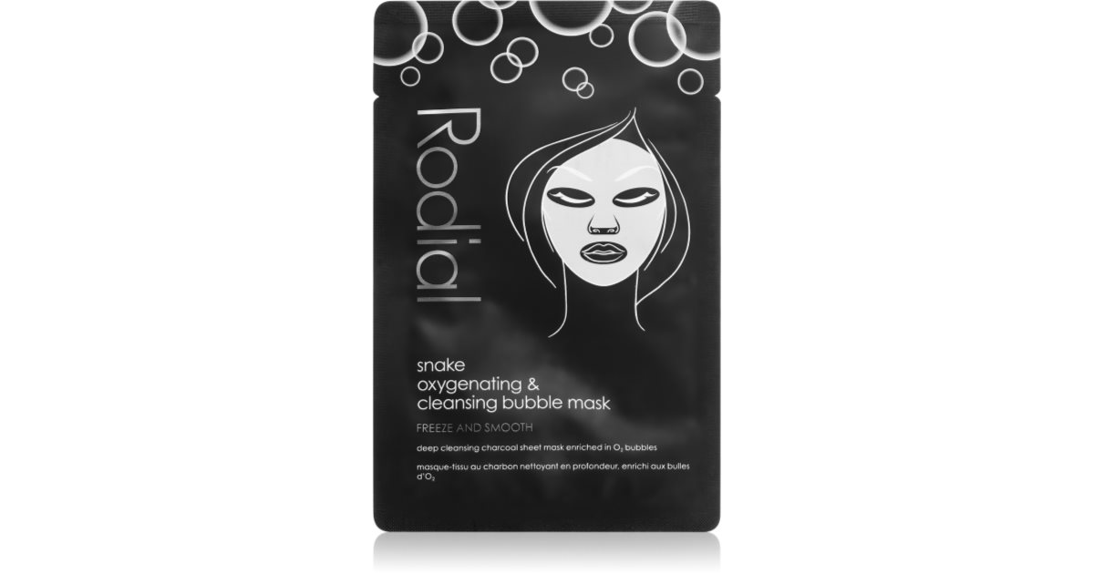 Rodial Snake Oxyganating & cleansing bubble mask Cleansing Detoxifying ...