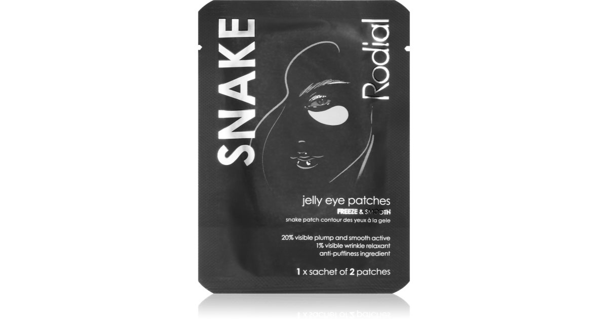 Rodial Snake Jelly Eye Patches hydrogel eye mask | notino.co.uk